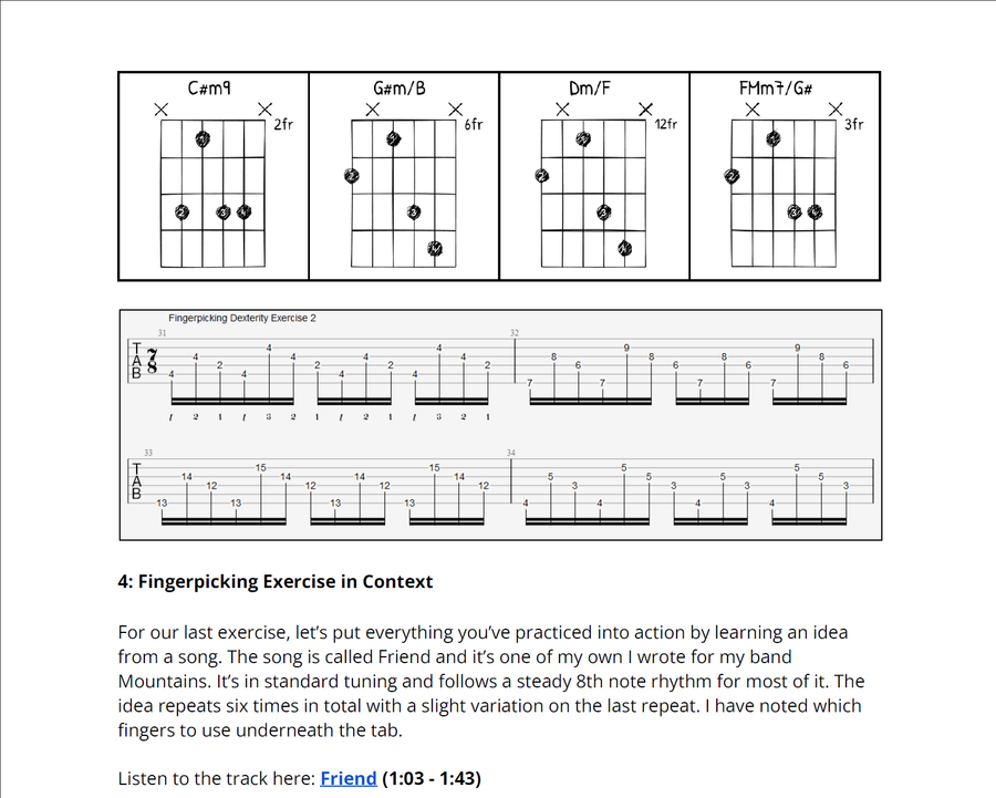 Free Practice Material – Let's Talk About Math Rock